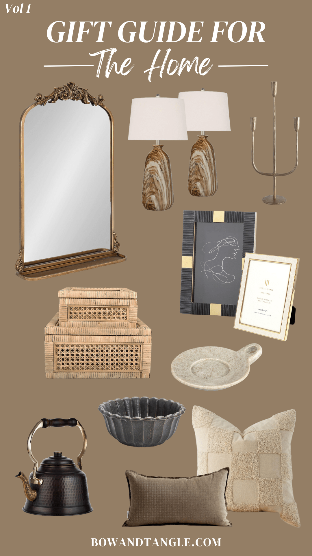 Gift Ideas For: The Home - Volume 1 – Bow & Tangle