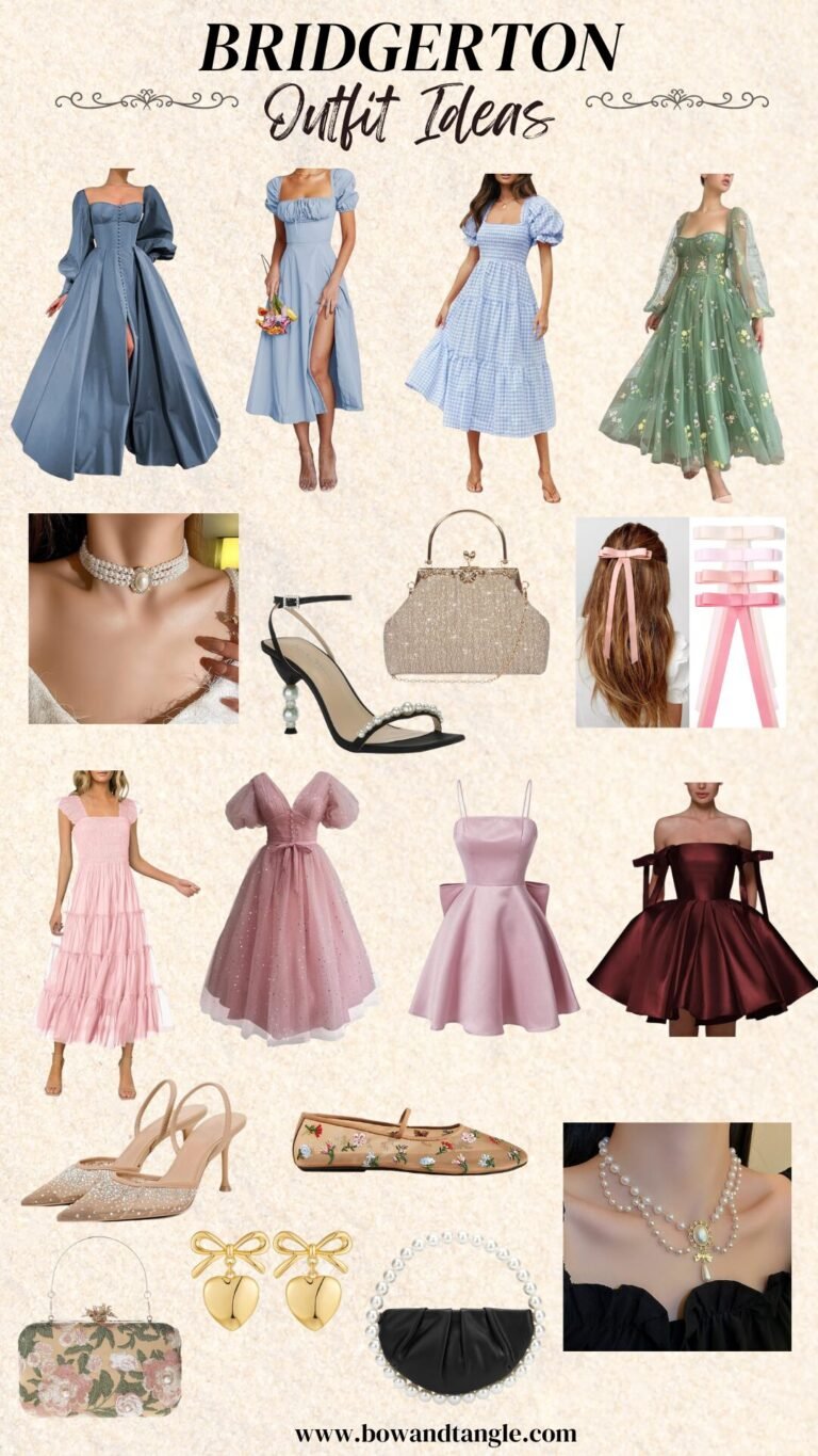 HOW TO: Bridgerton Aesthetic and Outfit Ideas – Bow & Tangle